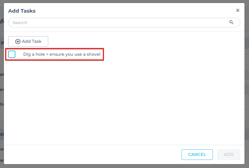 Adding tasks to the Task Template – HammerTech - Asia Pacific